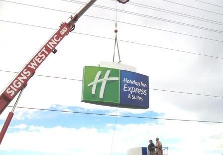 Landing The Pole Sign In Place by Signswest.com - Member's Gallery ...