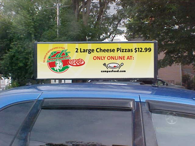 EdsPizza Car Topper.jpg - Member's Gallery - The Sign Syndicate