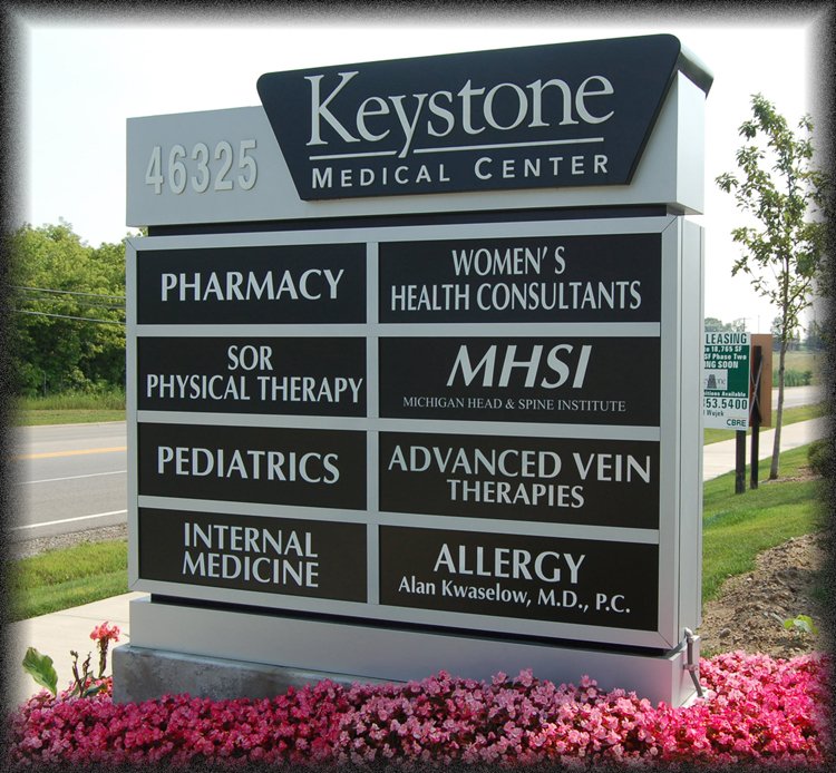 Custom monument sign - Member's Gallery - The Sign Syndicate