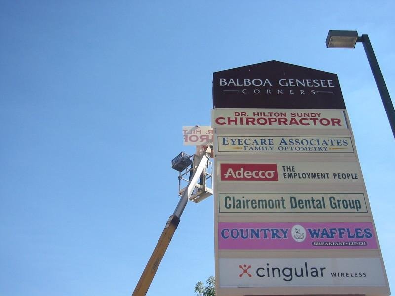 Pylon face replacement - Member's Gallery - The Sign Syndicate